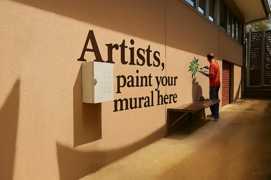 Boonah Library Courtyard Mural and Artist in Residence | Creative ...