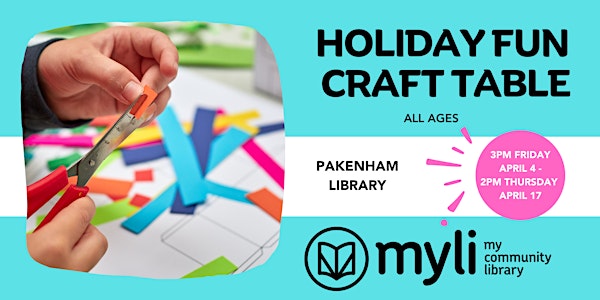 School Holiday Craft Table @ Pakenham Library, Pakenham | What’s On ...